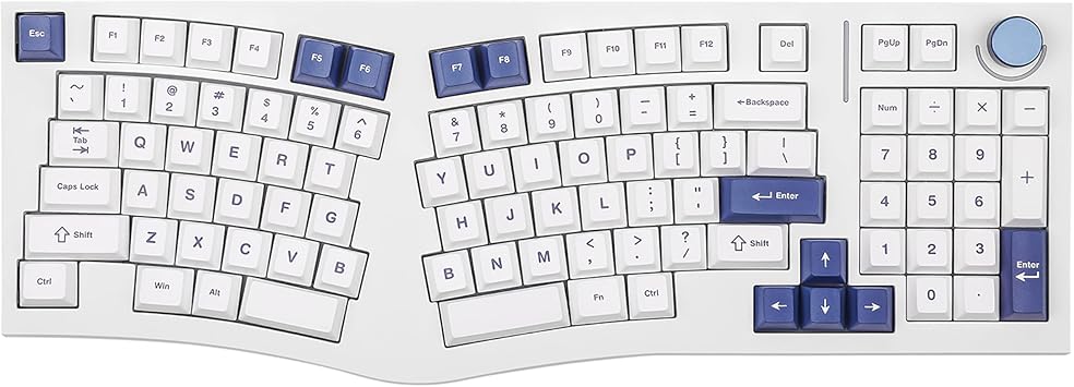 Amazon.com: MechLands Feker Alice98 Ergonomic 98 Keys Custom Mechanical ...