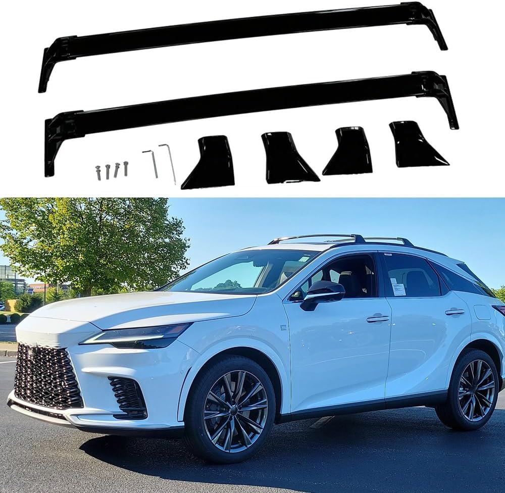 Amazon.com: FTAPACCE Aluminum Crossbar Cross Bars Fits for Lexus RX ...
