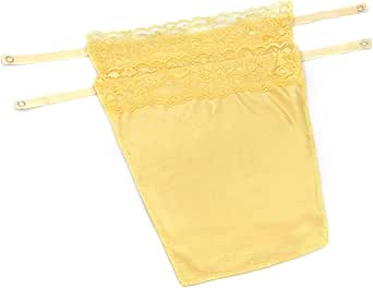 Desenda 2pcs Lady Lace Clip-on Mock Camisole Bra Insert Overlay Modesty ...