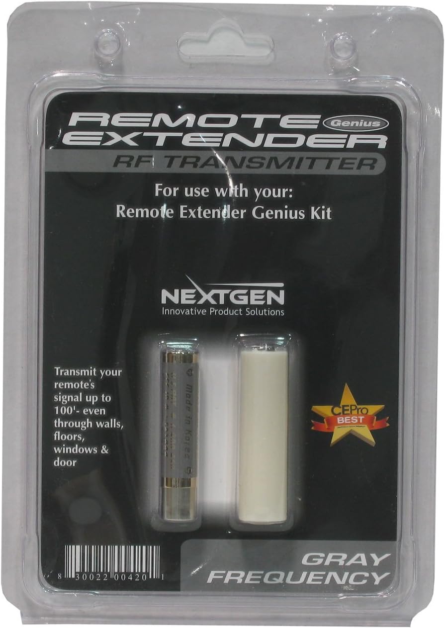 Amazon.com: NextGen Genius Remote Extender Extra Transmitter GREYTX ...