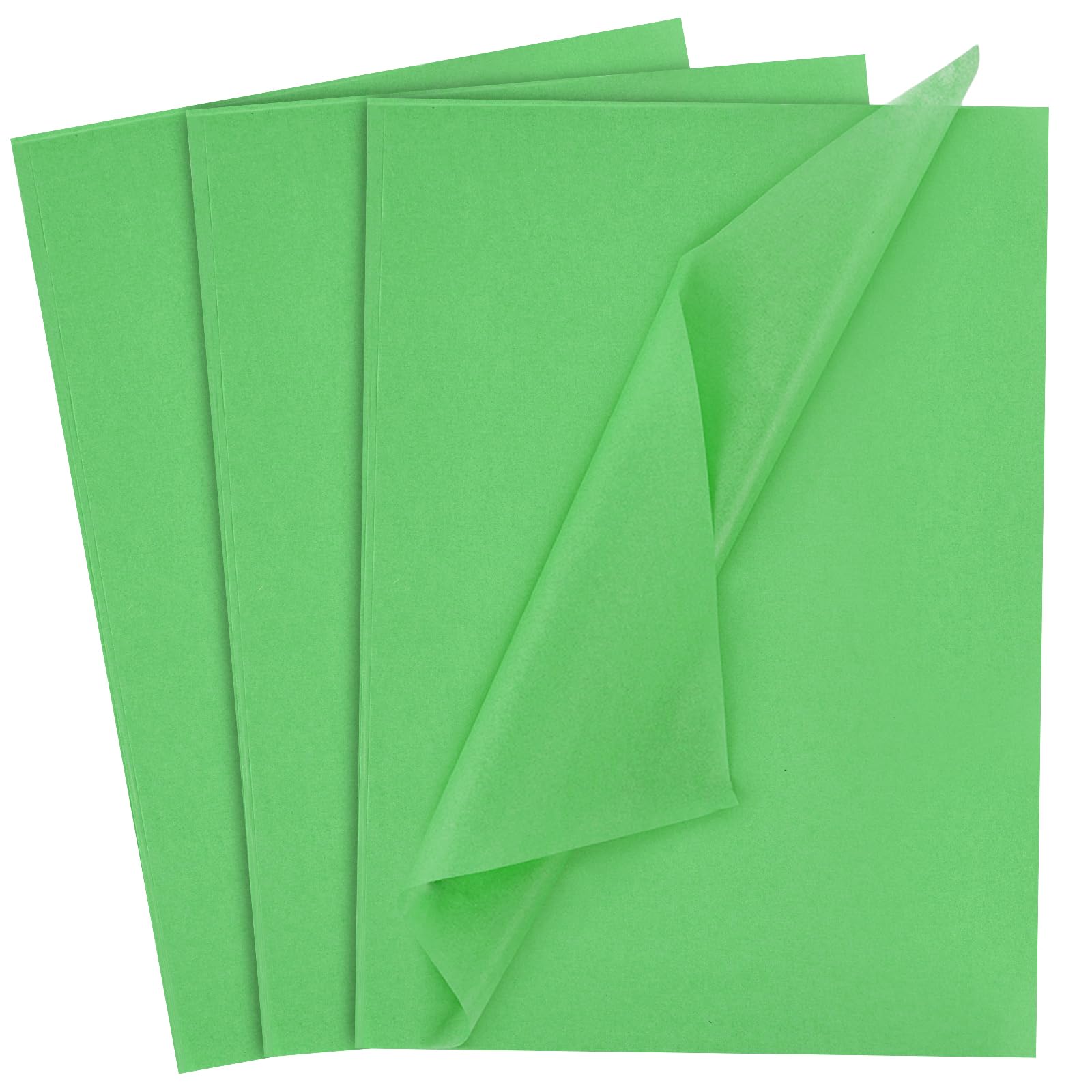Snapklik.com : 330 Sheets Tissue Paper Bulk, 14 X 10 Inch Green Gift ...