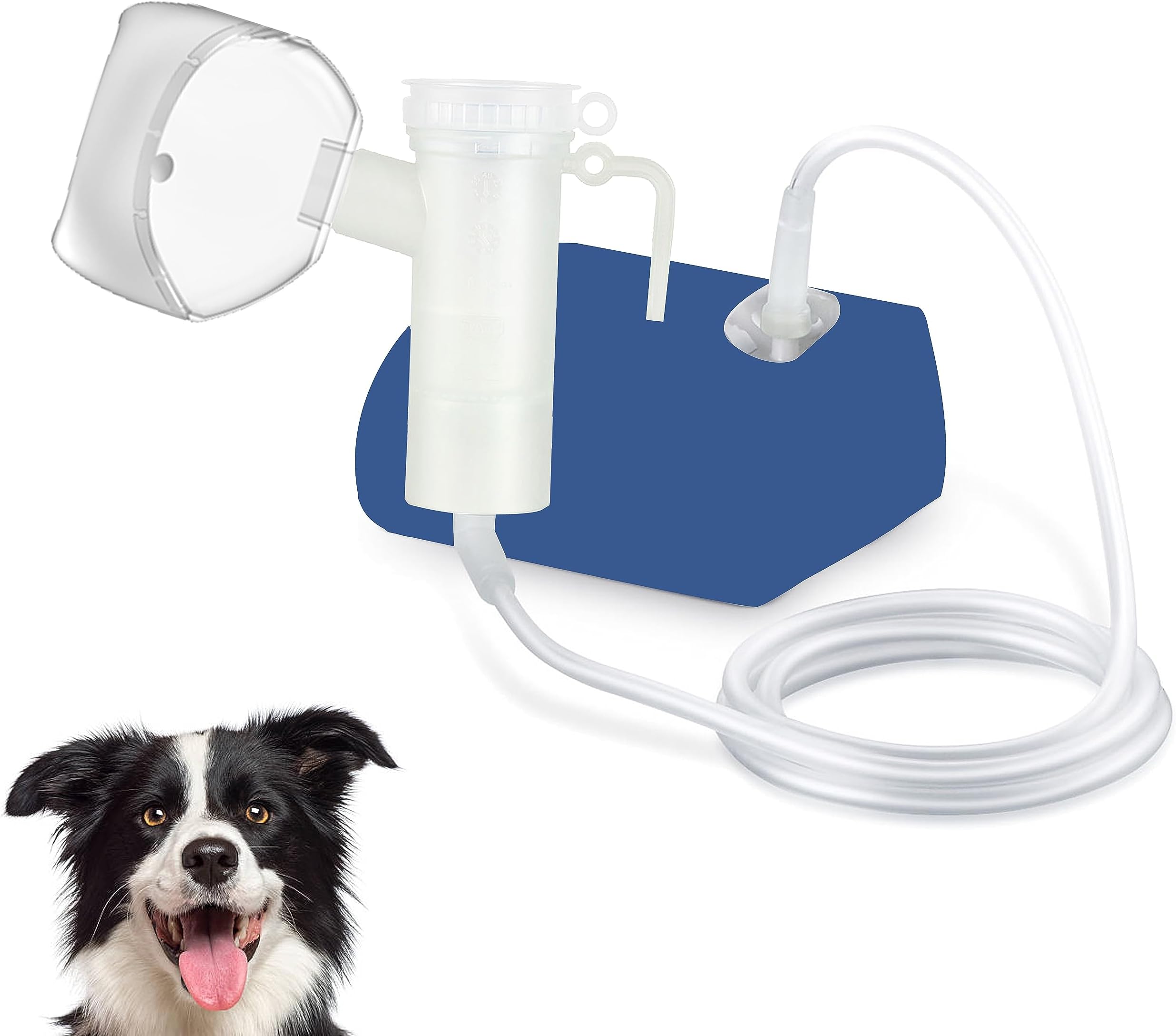 Pet Nebulizer Cup and Inhaler Mask for Cats and Small Dogs, Oxygen Mask ...