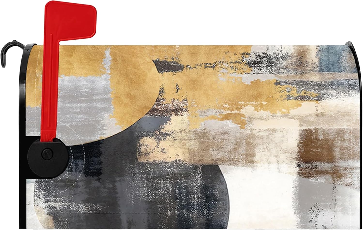 Amazon.com: Baocicco Grunge Mailbox Covers Grey and Brown Watercolor ...