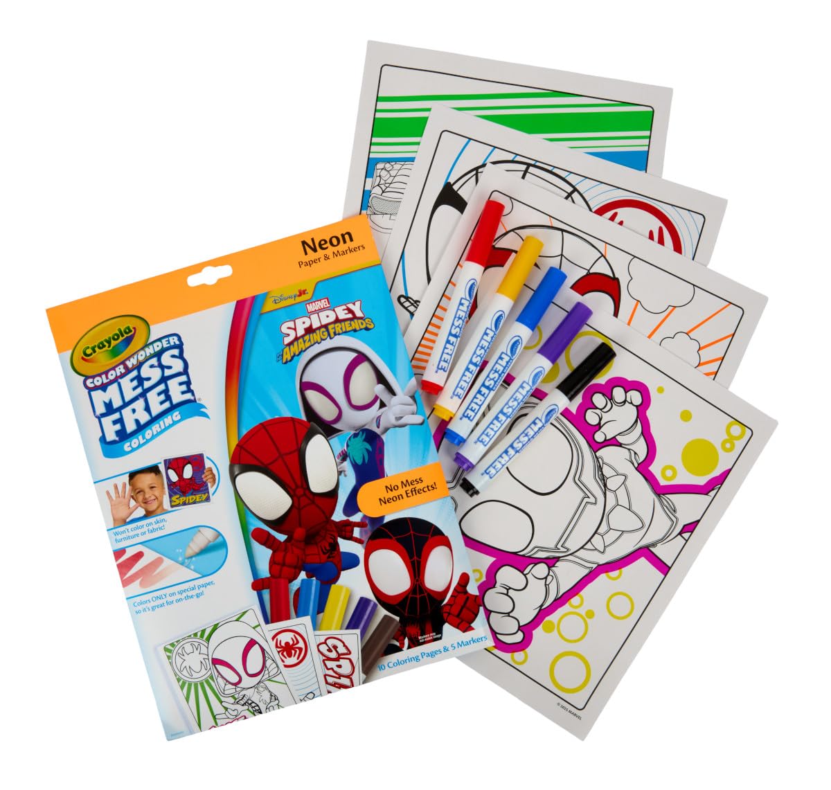 Snapklik.com : Crayola Color Wonder Spidey And His Amazing Friends ...