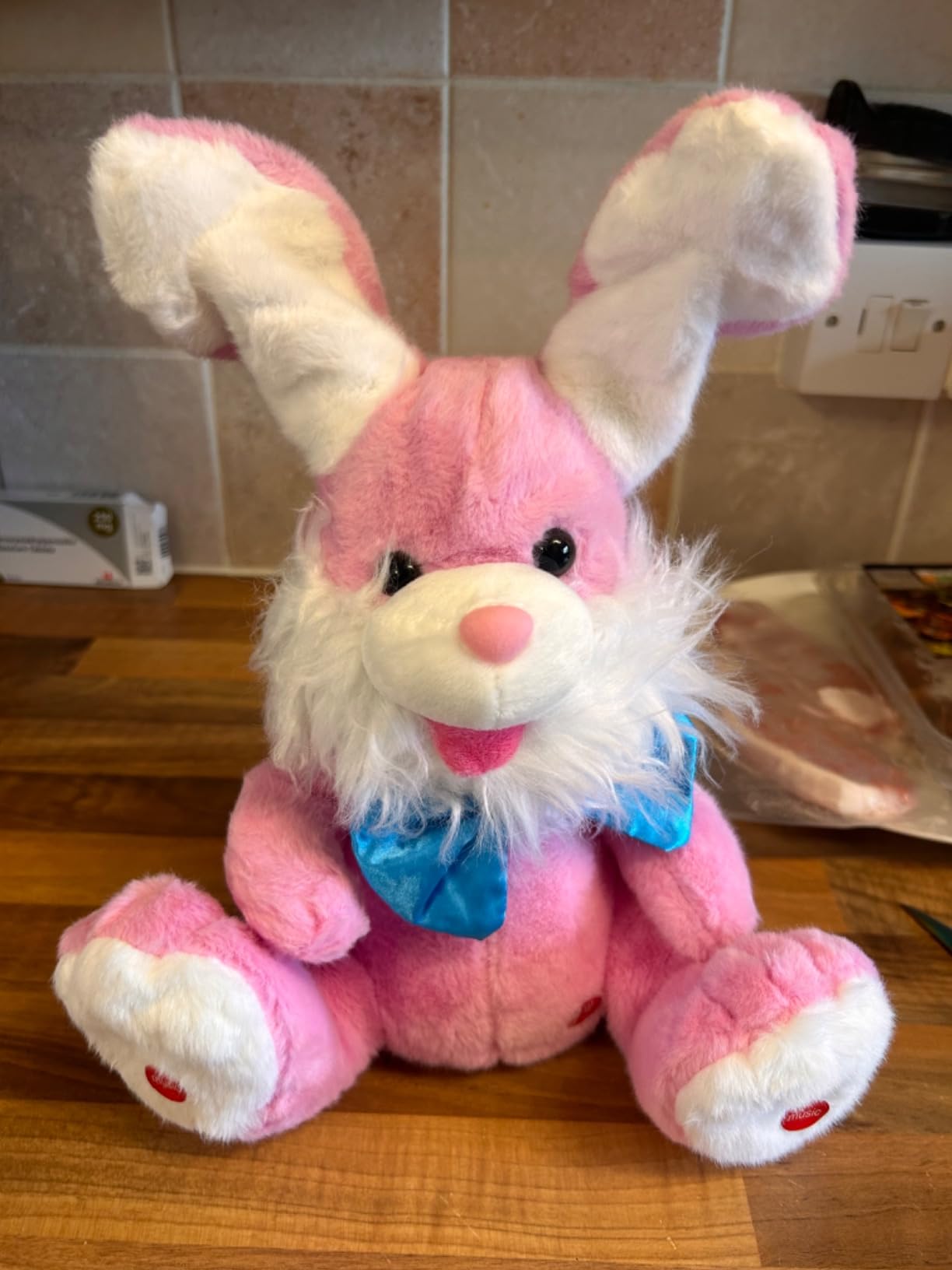 Asweal Singing Talking Bunny Plush Toy Rabbit Stuffed Animal Play Peeka ...