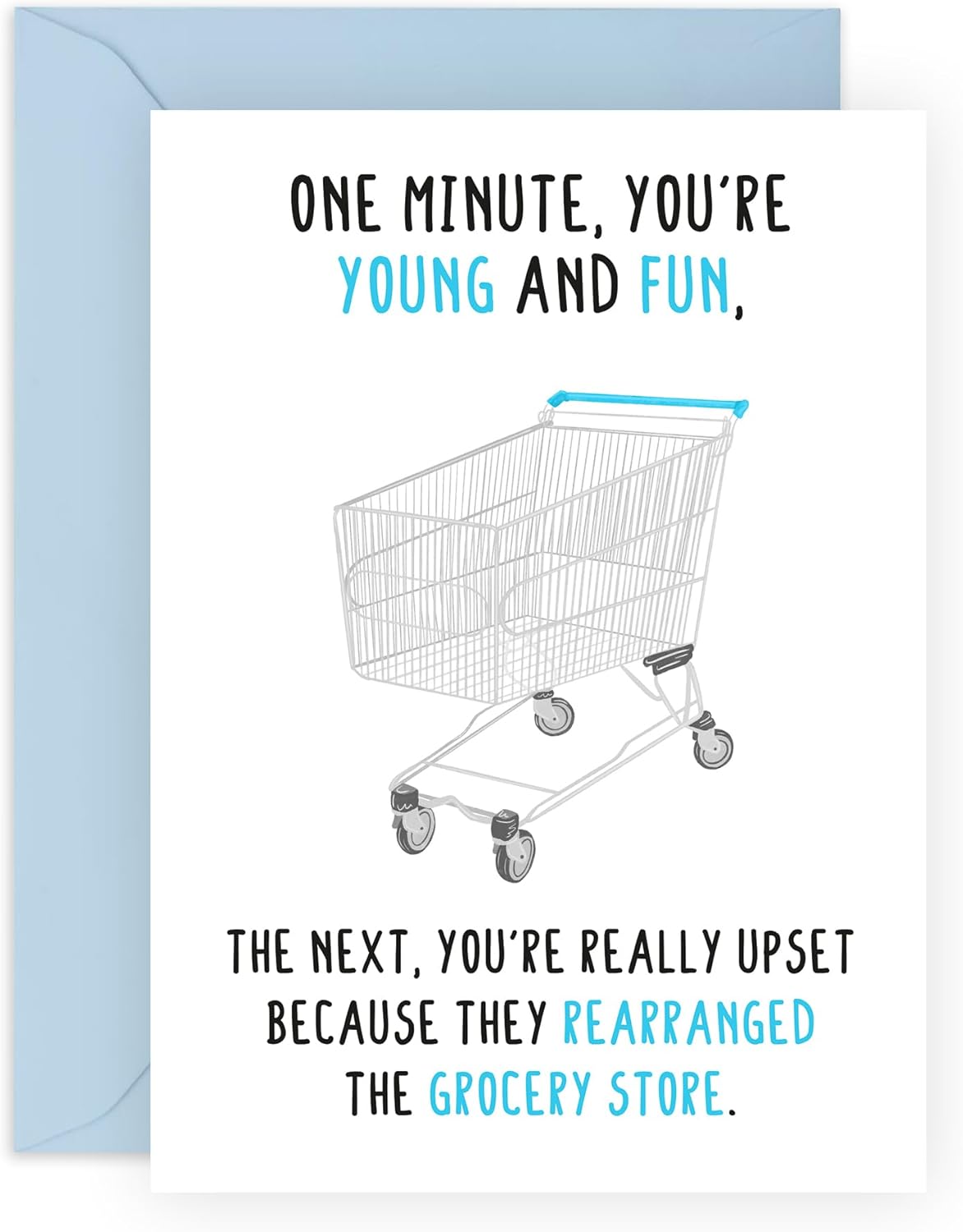 Amazon.com : CENTRAL 23 Female Birthday Cards For Her - One Minute You ...