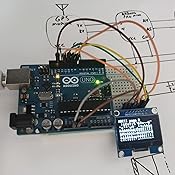 Amazon.com: HiLetgo 1.3" SPI 128x64 SSH1106 OLED LCD Display LCD Module for Arduino AVR STM32 ...