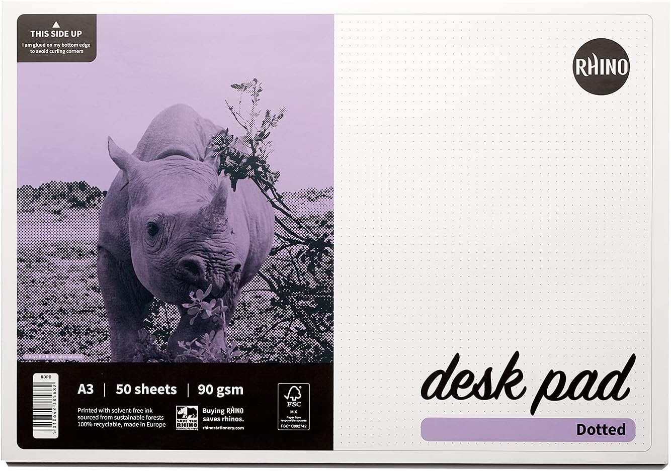 Paper Desk Pad white : Amazon.co.uk: Stationery & Office Supplies