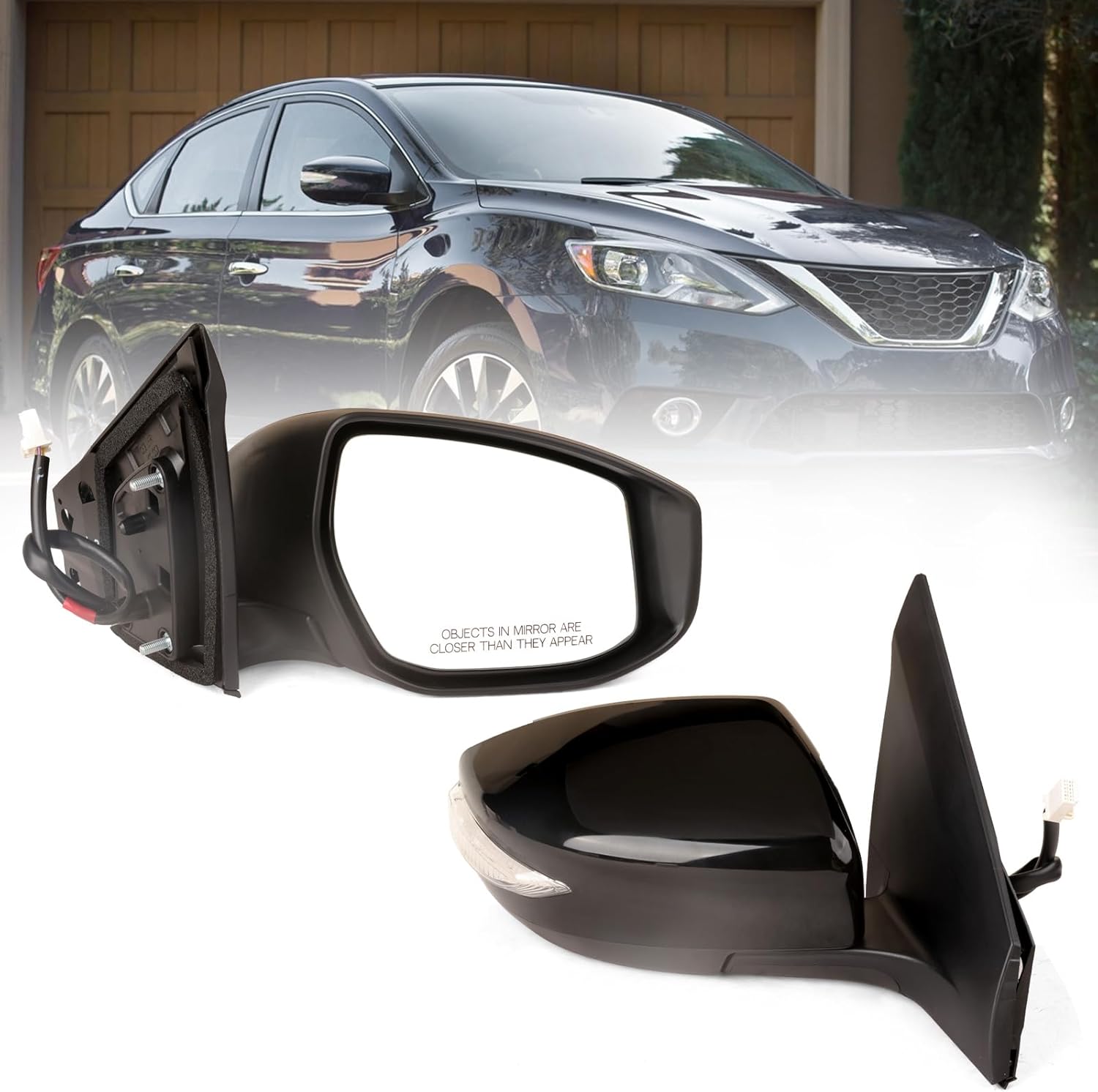 Amazon.com: Mocar7 Right Side Mirror Compatible With 2013-2018 Nissan ...