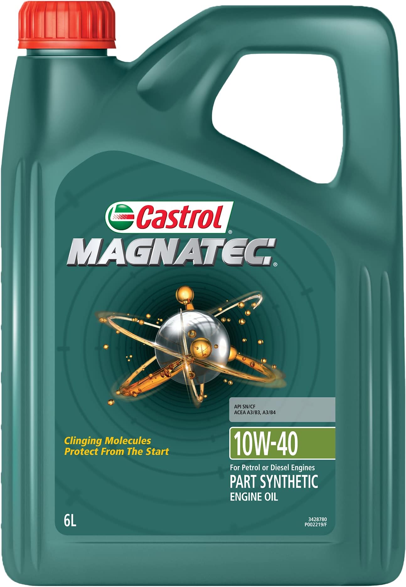 Castrol Magnatec 10W-40 Engine Oil 6 Litre : Amazon.com.au: Automotive