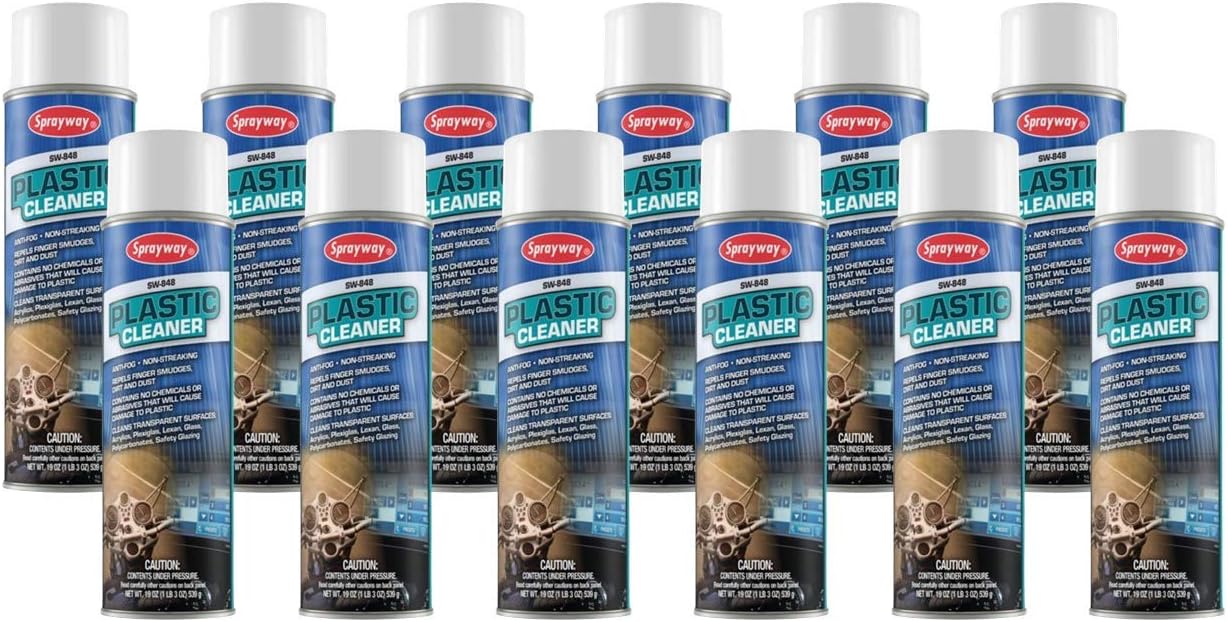 Amazon.com: Sprayway SW848 Aerosol Plastic Cleaner, 20 oz : Health ...