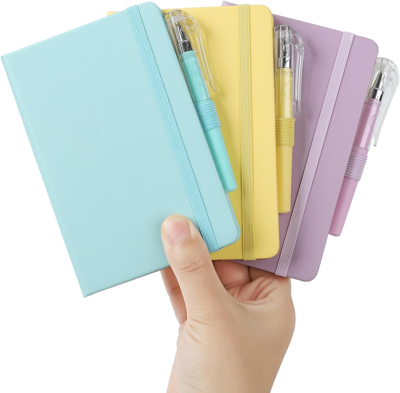 Amazon.com : Vanpad (2 Pack) Pocket Notebook Small Hardcover Note Book ...