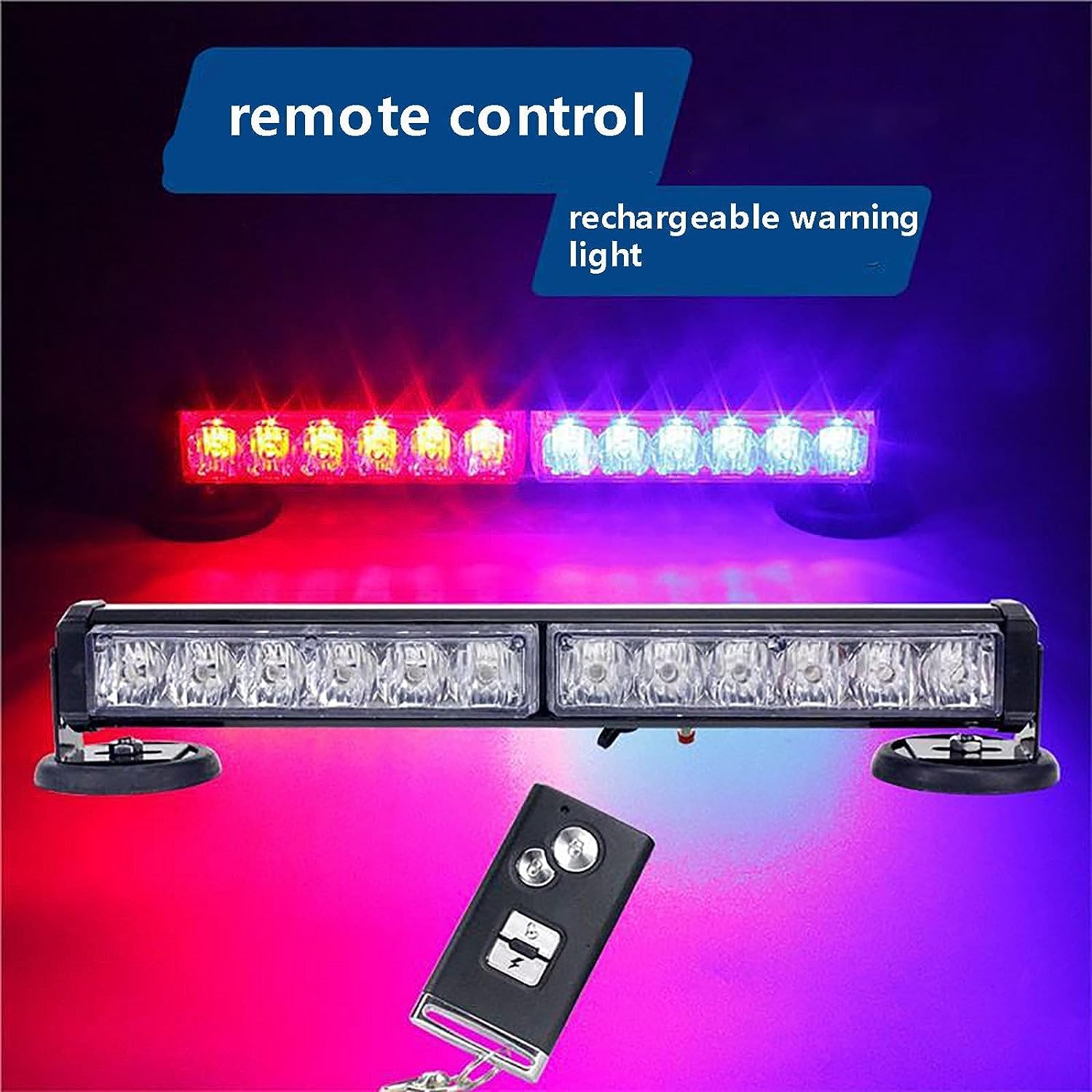 Portable Led Warning Lights Beacons, Lightbars, LED Warning, Strobes,