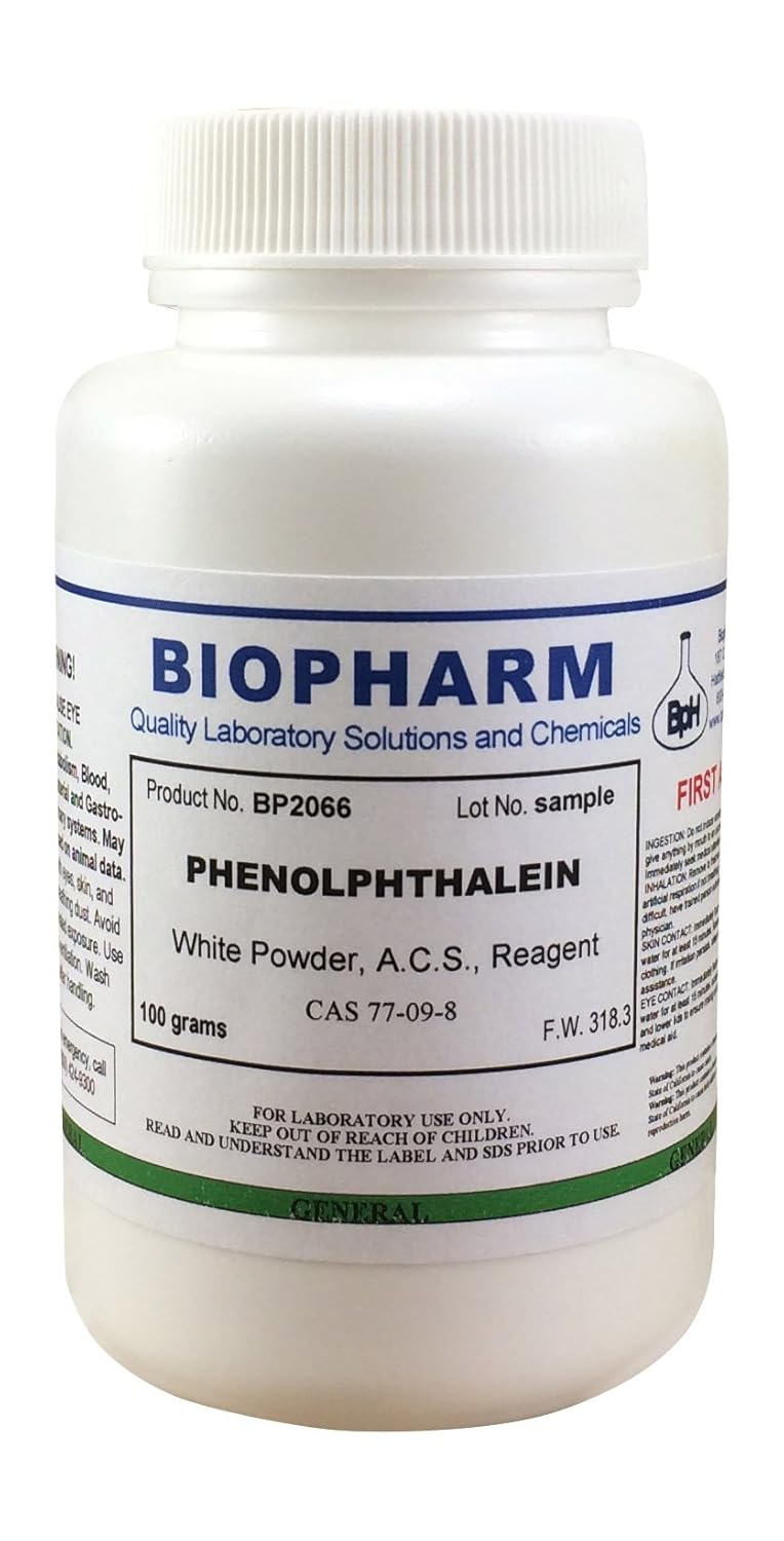 Biopharm Phenolphthalein pH Indicator Powder Certified ACS Reagent ...