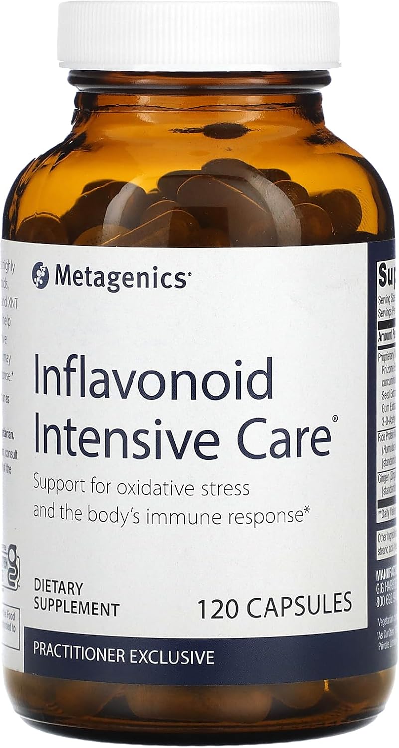 Metagenics Inflavonoid Intensive Care – Nuevo y Mejorado – 120 Cápsulas ...