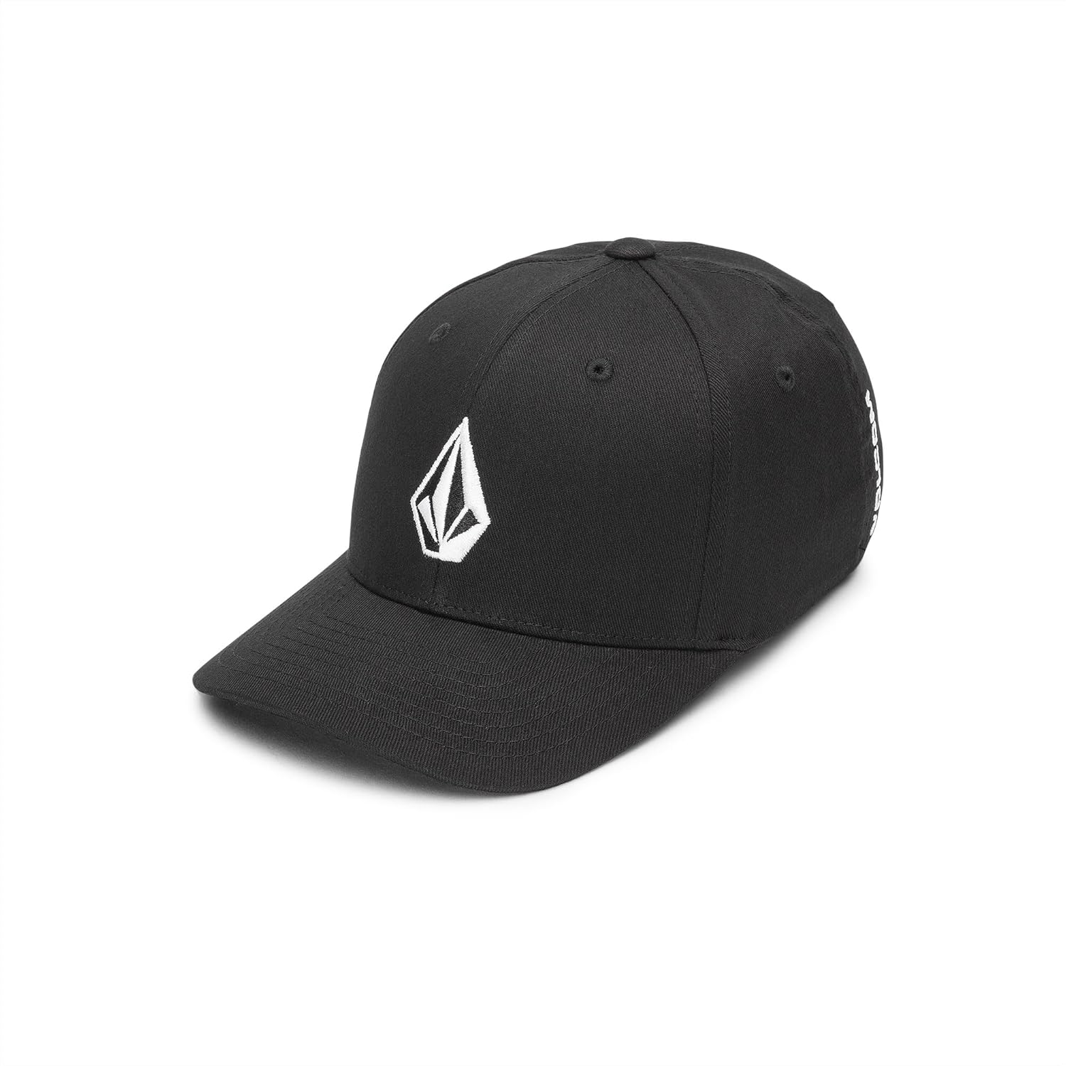 Amazon.com: Volcom Boys' Little Full Stone Flexfit Hat, Black, One Size ...