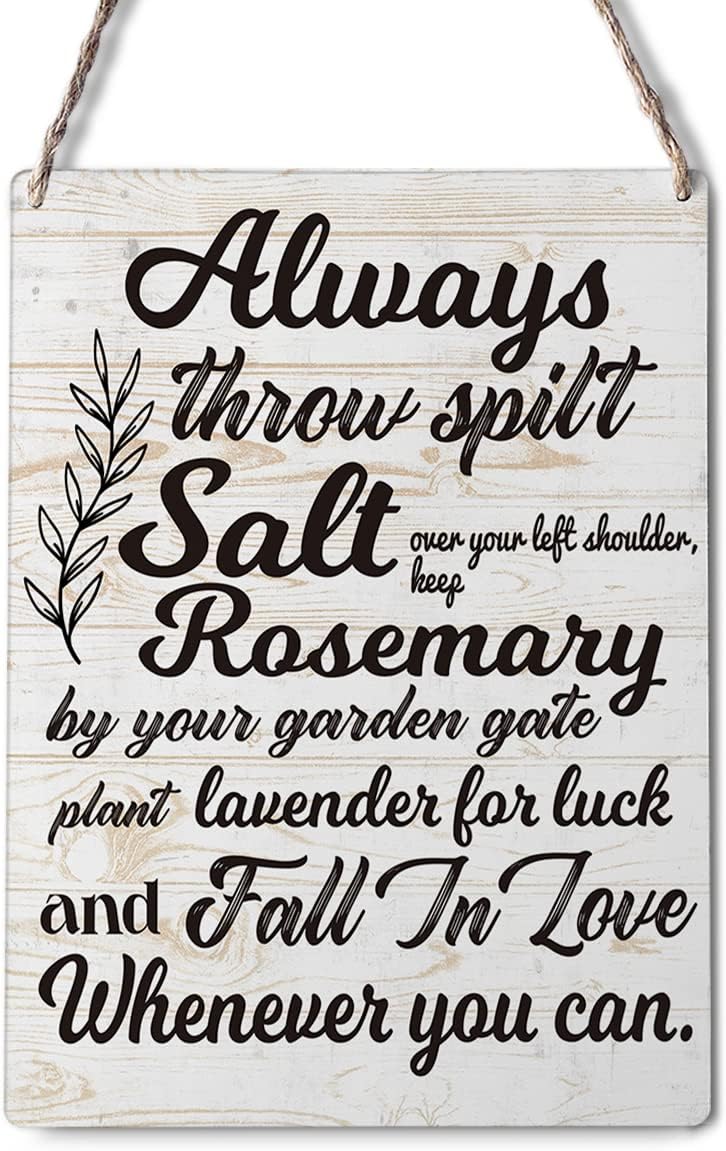 Amazon.com: Retro Metal Tin Sign Practical Magic Inspired Wall Sign ...