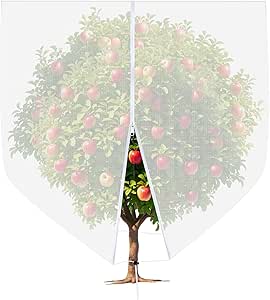 Amazon.com : Large Fruit Tree Netting, Cookmaster 10x10Ft Insect Bird Barrier Netting with ...