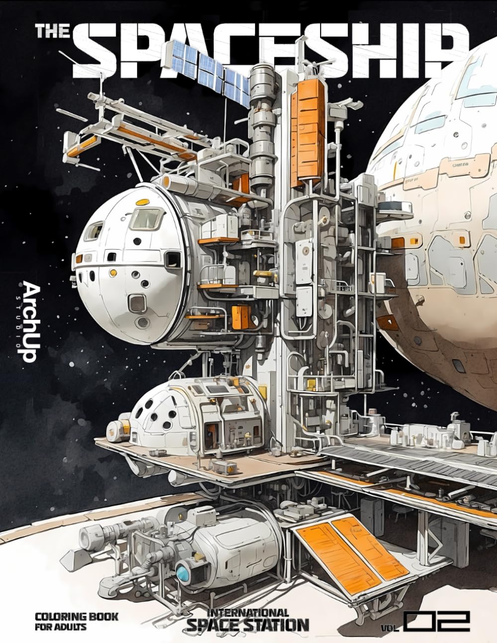 Amazon.com: The Spaceship - International Space Station Coloring Book ...
