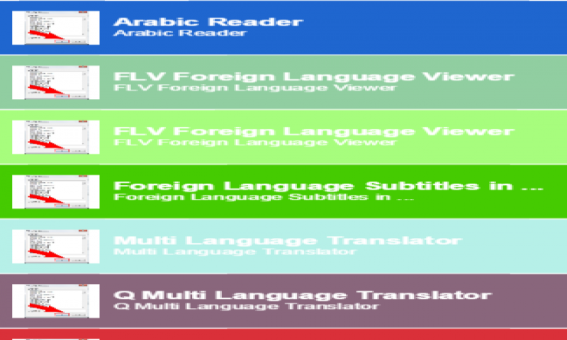 Foreign Language Viewer FLV - App on Amazon Appstore