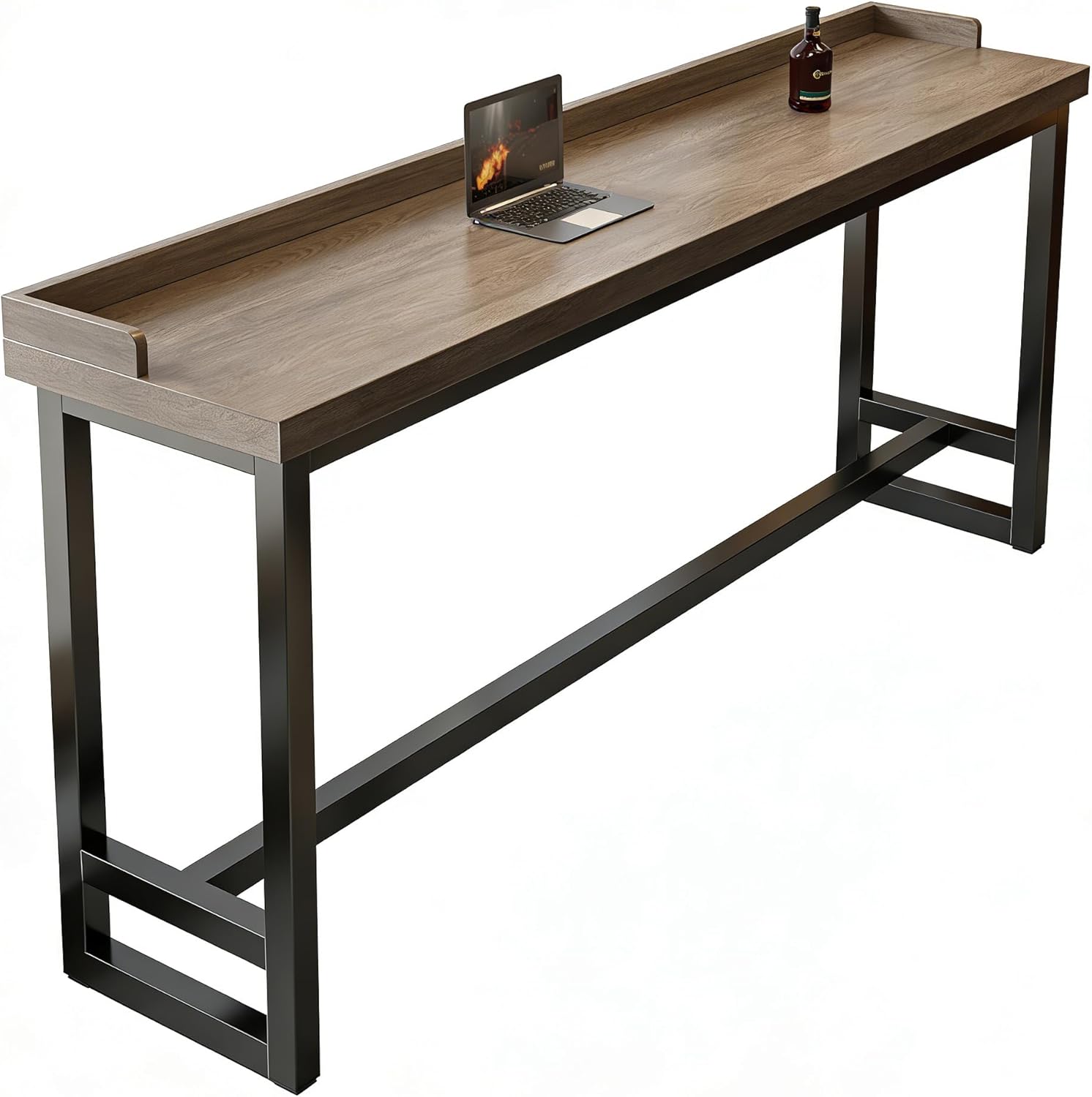 Amazon.com: Pddolw Narrow Bar Table - 41" Counter Height Long Bar Table ...