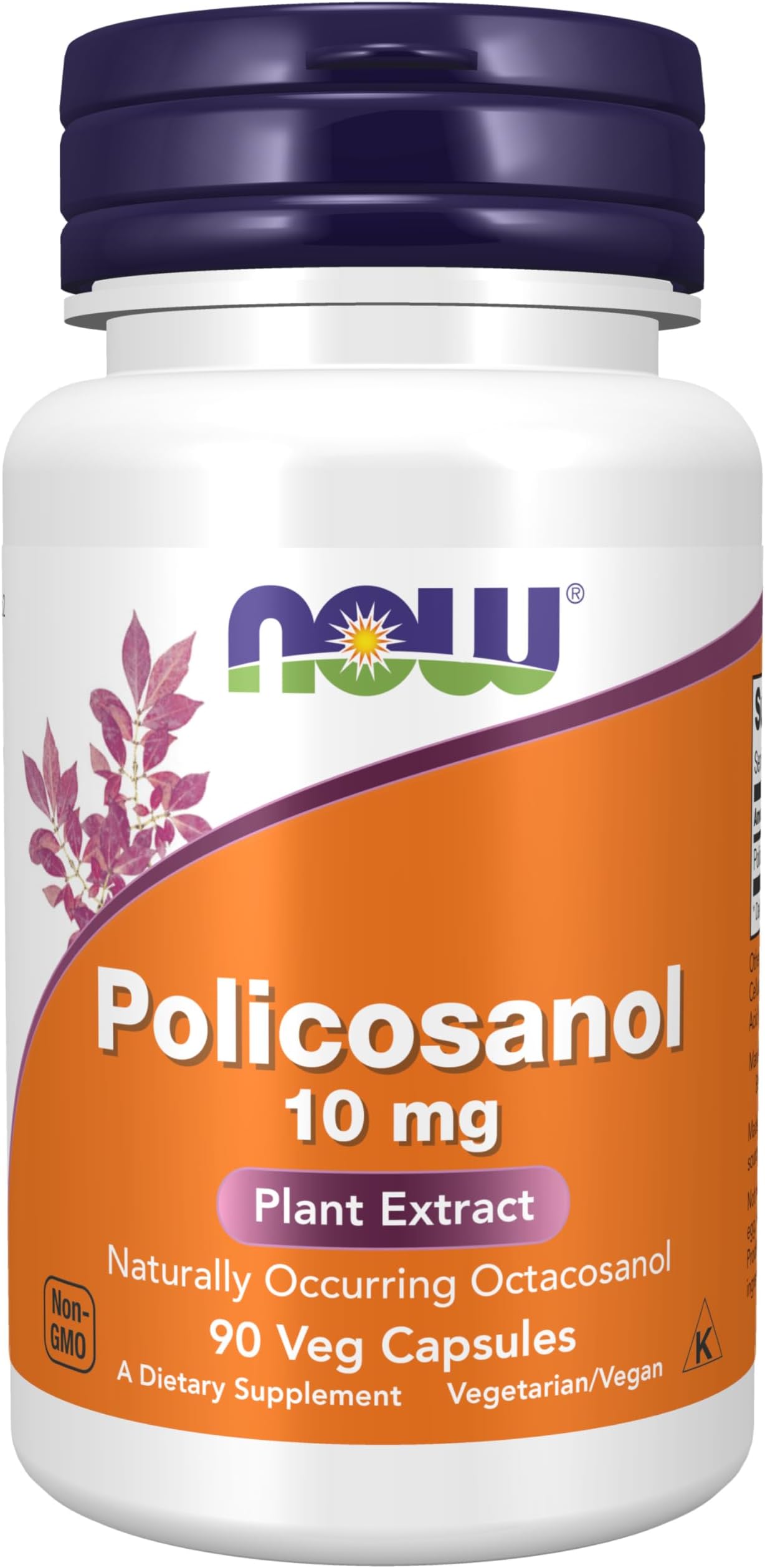 Amazon.com: NOW Foods Supplements, Policosanol 10 mg, Blend of Long ...
