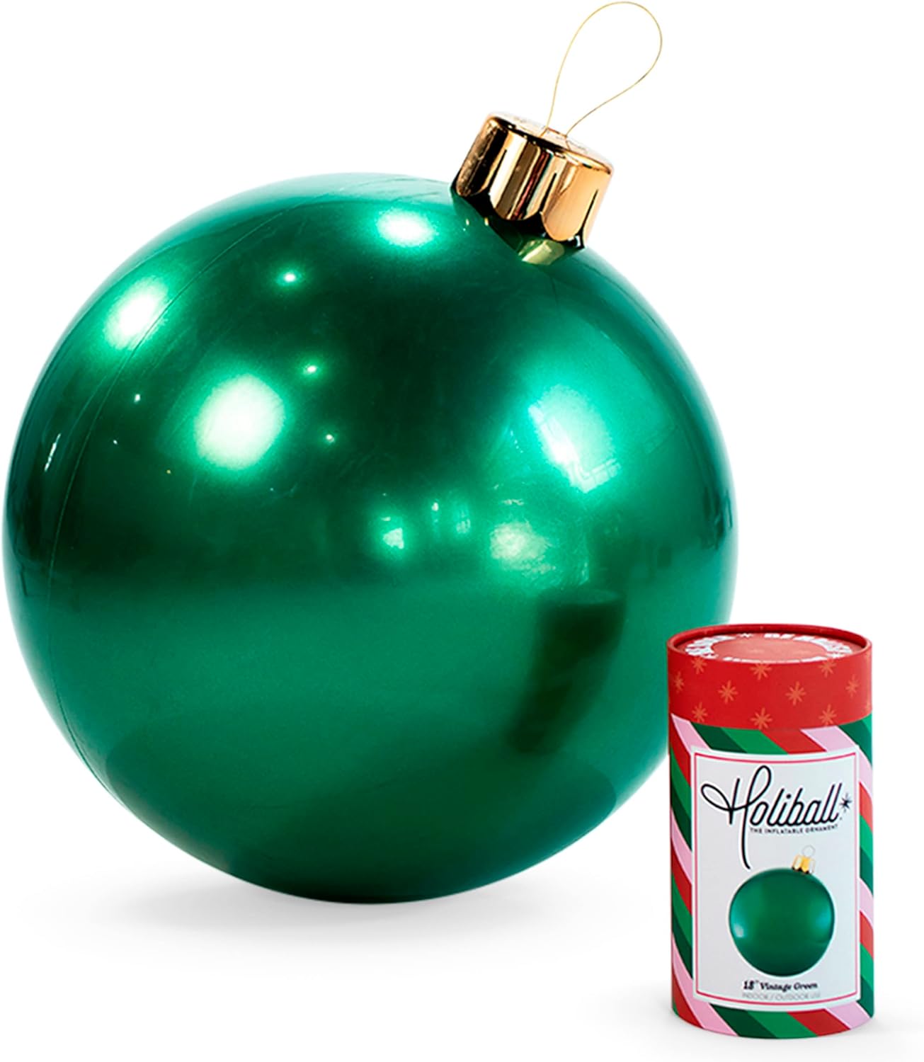 Amazon.com: Holiball Inflatable Holiday Ornament – Indoor and Outdoor ...