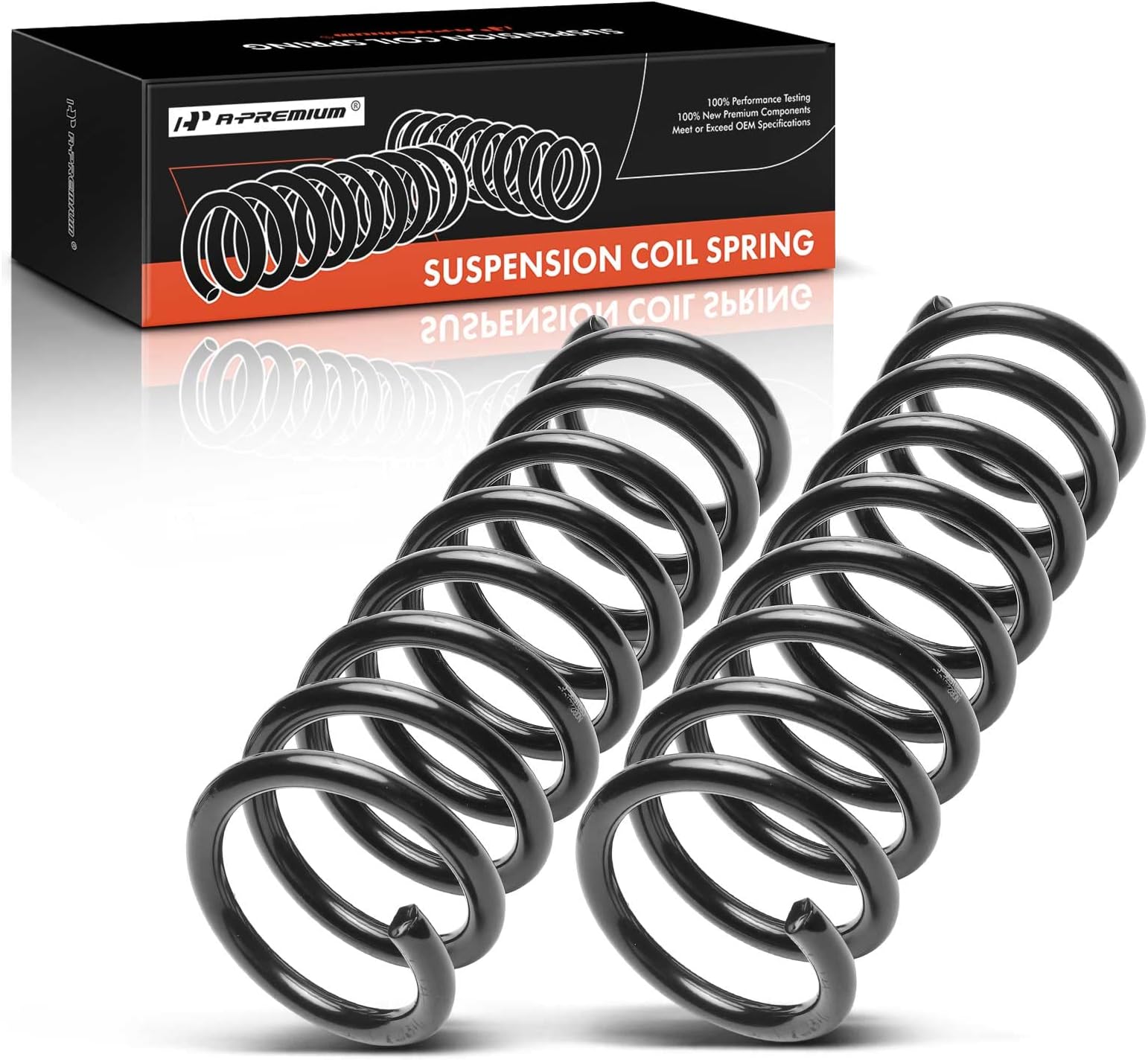 Amazon.com: A-Premium 2Pcs Rear Suspension Coil Spring Set Compatible ...
