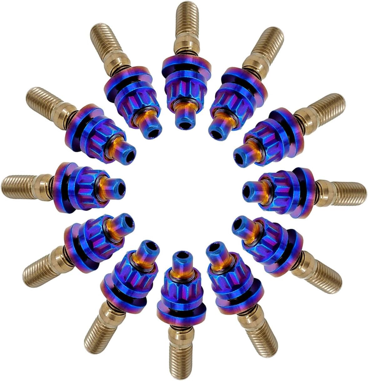 Amazon.com: RISON-Titanium M10X1.5X45MM Titanium Exhaust Manifold Stud ...