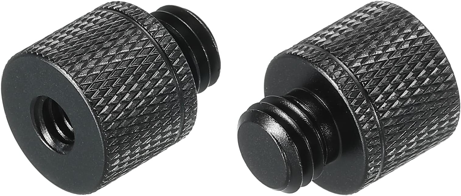 Amazon.com: MECCANIXITY Mic Stand Adapter 1/4 Female x M10 Male Camera ...