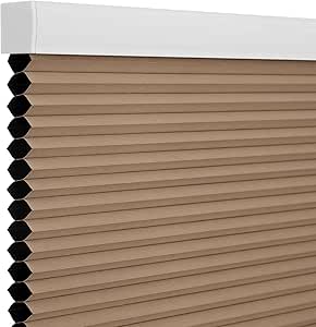 Amazon.com: Changshade Blackout Blinds, Cordless Cellular Shades, 1 Inch Blackout Shades, Room ...