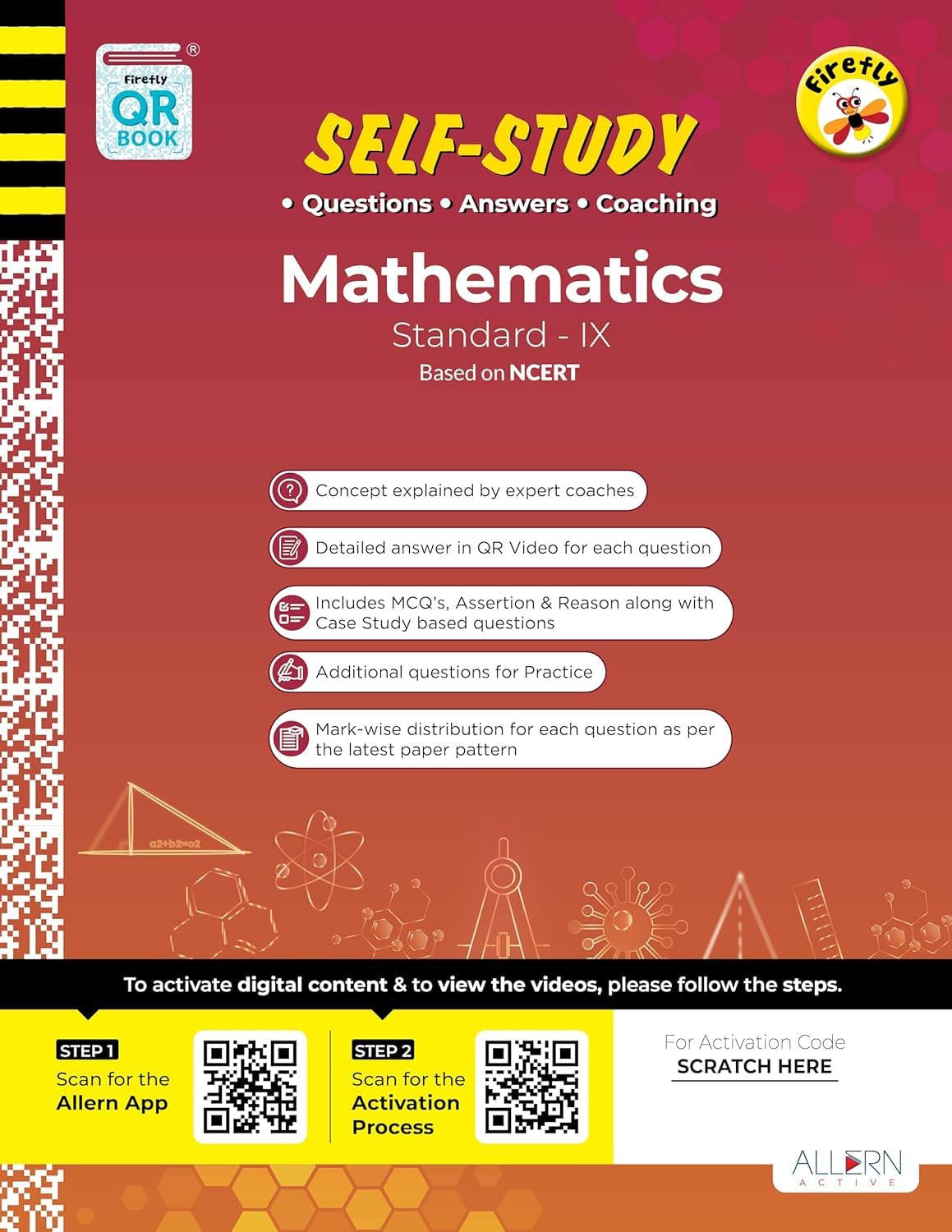 FSS004 Firefly Mathematics QR Book for Standard 9 | Self-Study Books ...