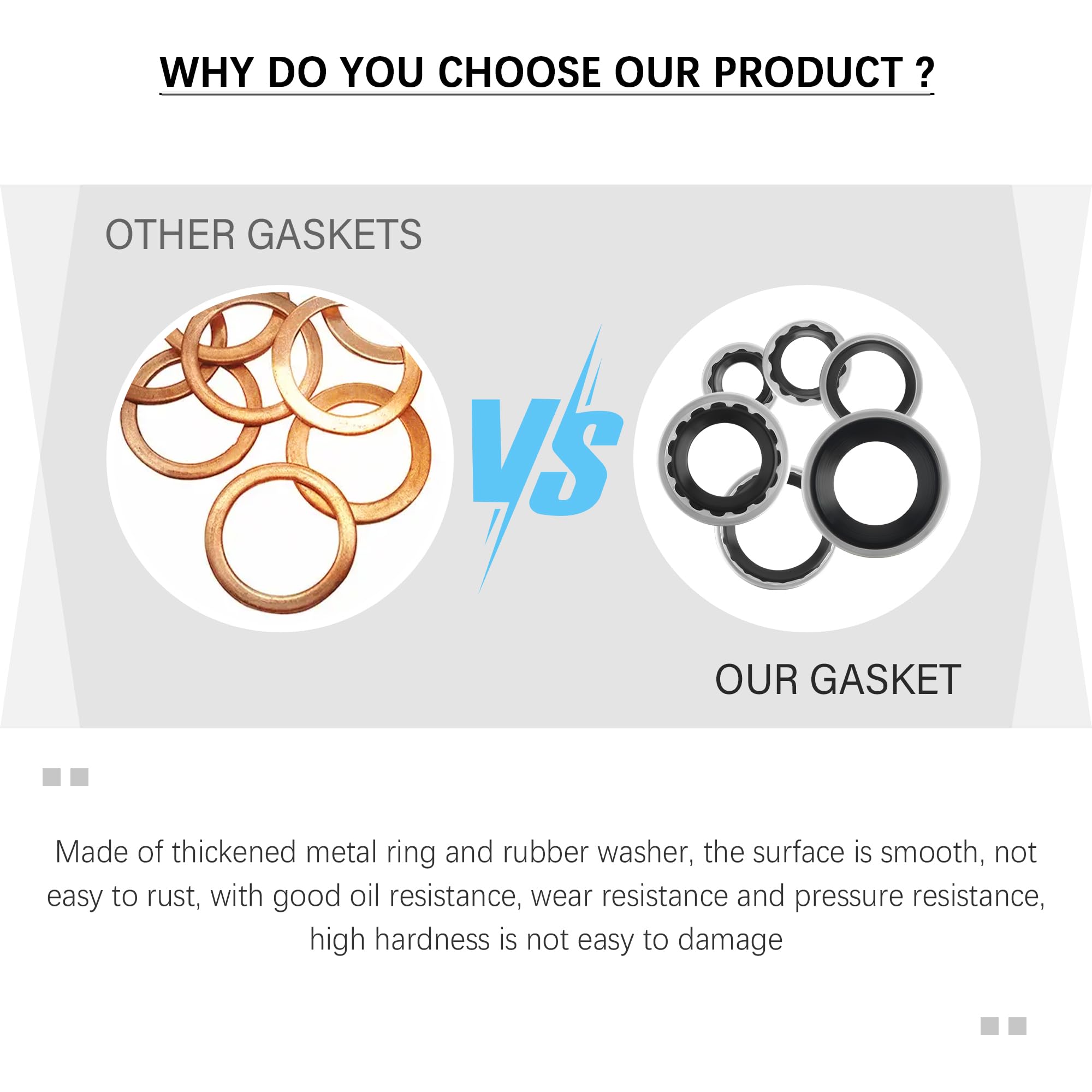 Snapklik.com : 60PCS AC O Ring Kit&AC Seal Kit For AC Compressor,O Ring ...