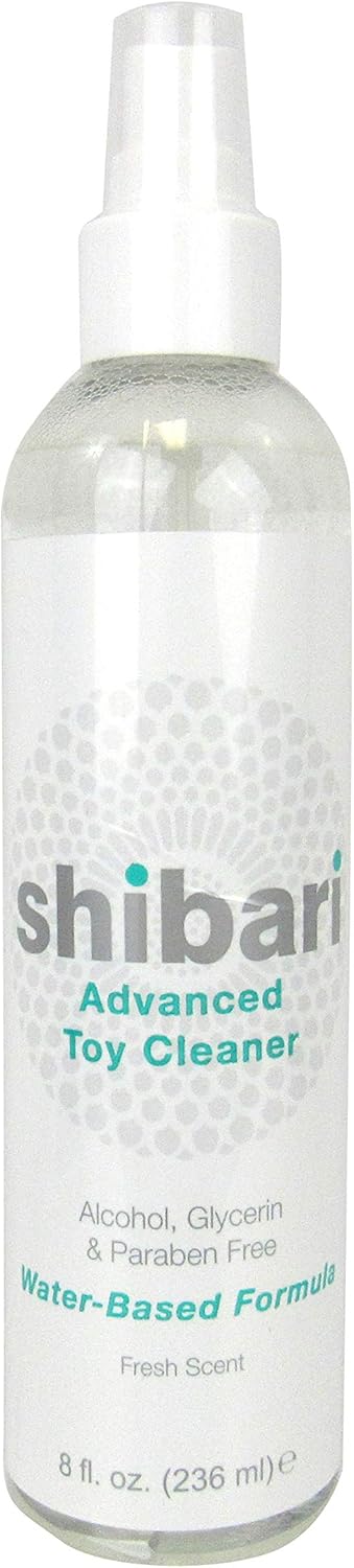 Amazon.com: SHIBARI Advanced Toy Cleaner 8 Ounces, Alcohol, Glycerin ...
