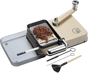 Amazon.com: RUKIOO Cigarette Rolling Machine with Rolling Tray, Upgrade ...