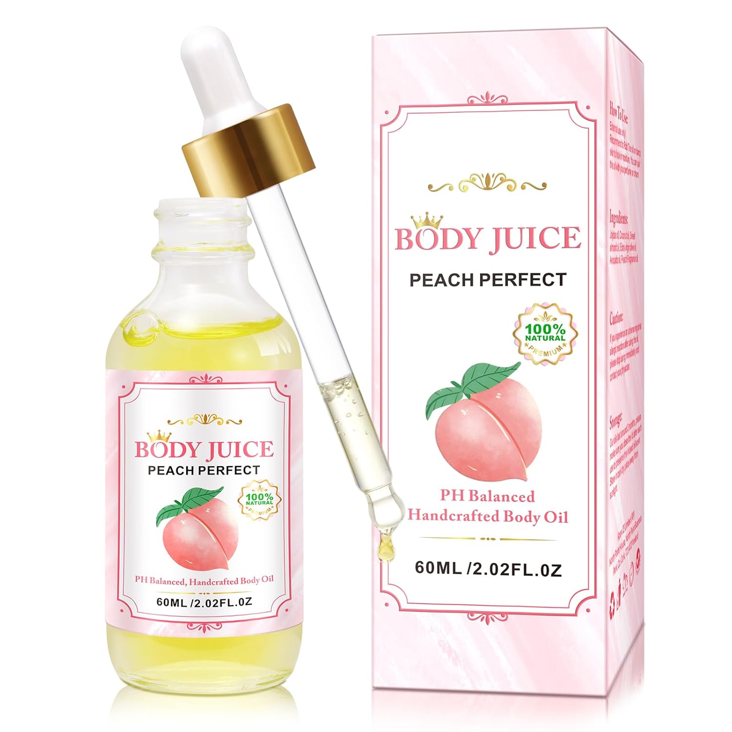 Amazon.com: Body Juice Oil, Feminine Serum Made with Pure Natural ...