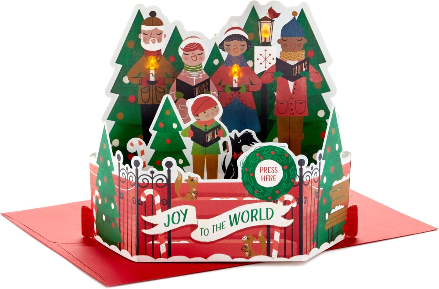 Amazon.com : Hallmark Paper Wonder Displayable Musical Pop Up Christmas ...