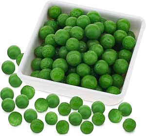 Woration Fake Pea Grains Artificial Green Beans Faux Mung Beans ...