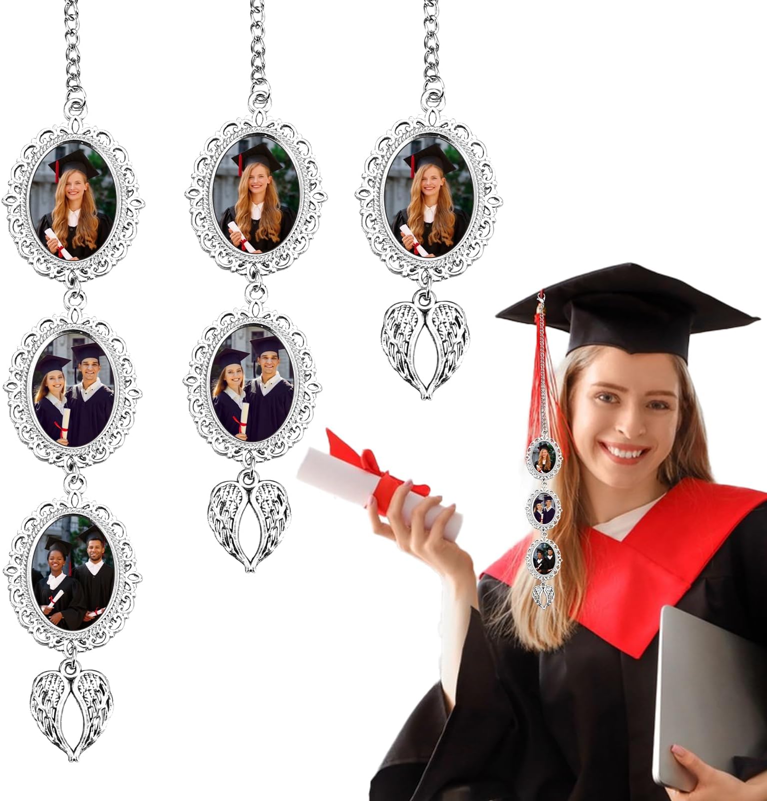 Amazon.com: 2025 Custom Graduation Tassel Memorial Charm Personalized ...