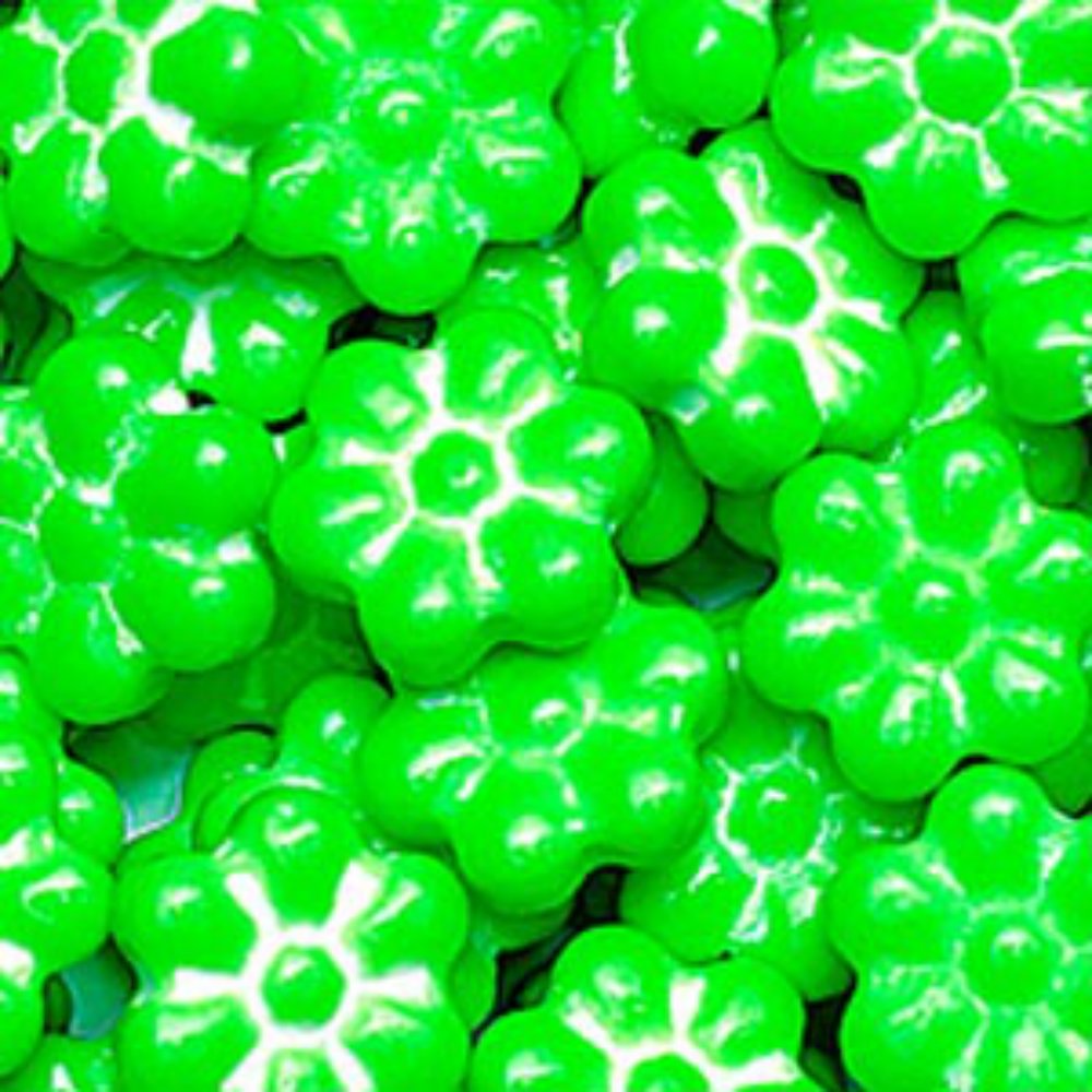 Amazon.com : Green Flower Sweet Tarts Candy 1LB Bag : Hard Candy ...