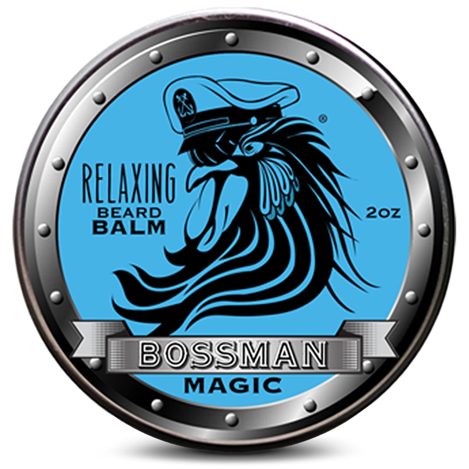 Amazon.com : Bossman Relaxing Beard Balm - Tamer, Thickener, Relaxer ...
