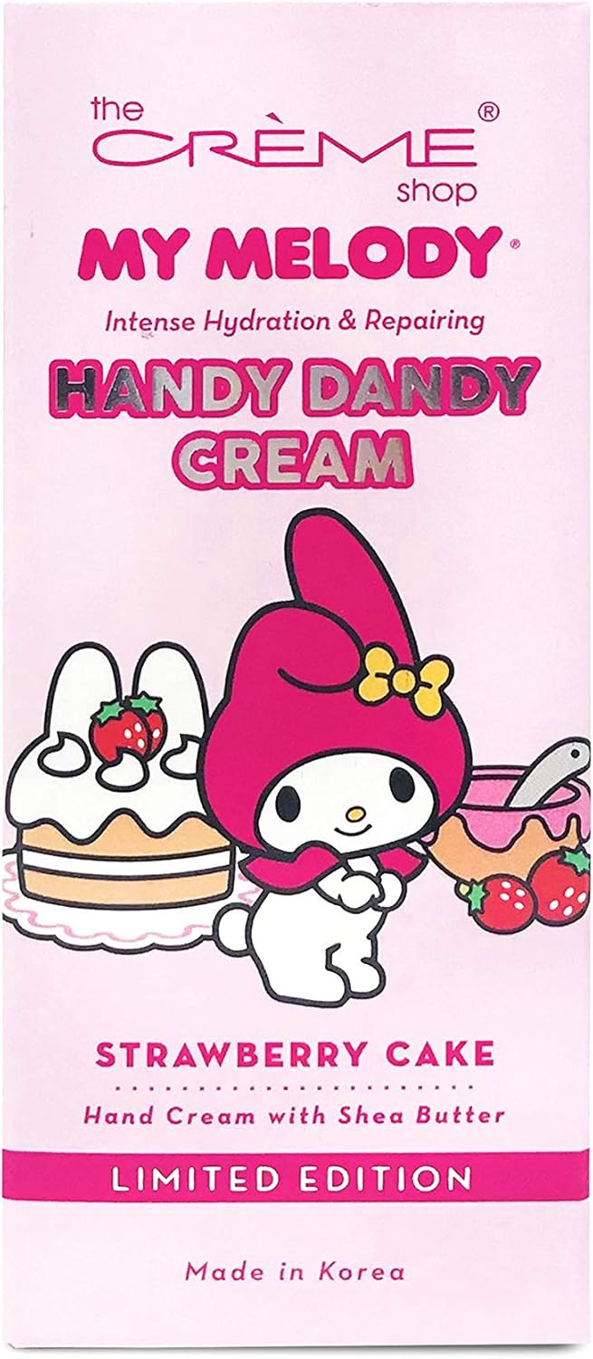 The Crème Shop My Melody Handy Dandy Cream - Strawberry Cake : Amazon.ca: Beauty & Personal Care