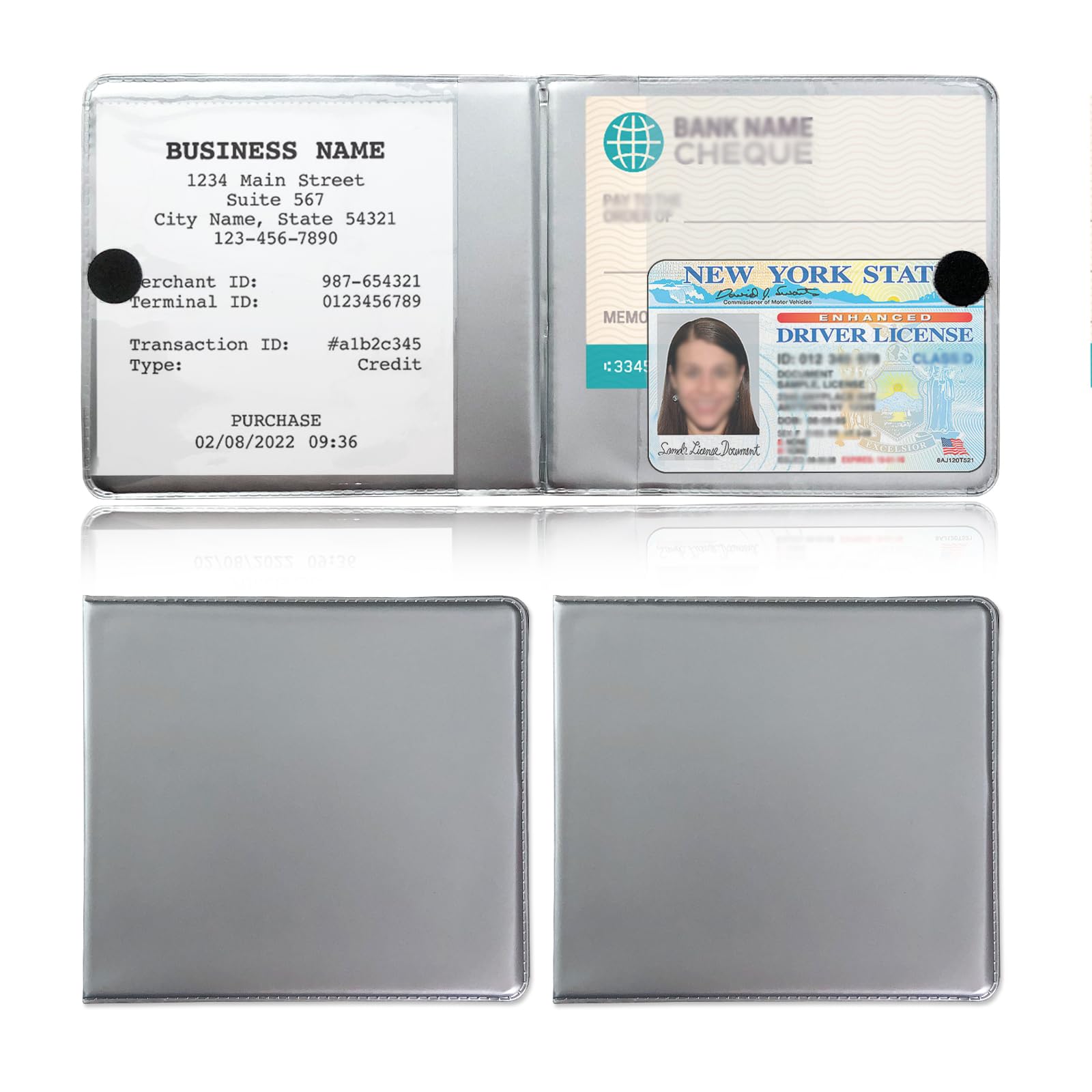 Amazon.com: Kewucn 2 Pack Car Registration Insurance Holder, Essential ...