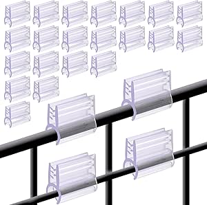 Amazon.com: SBYURE Gridwall Sign Holder Clip 60 Pack Grid Display Card ...