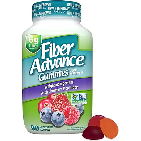 Amazon.com: Fiber Advance Weight Management Gummies | 100% Plant Based ...