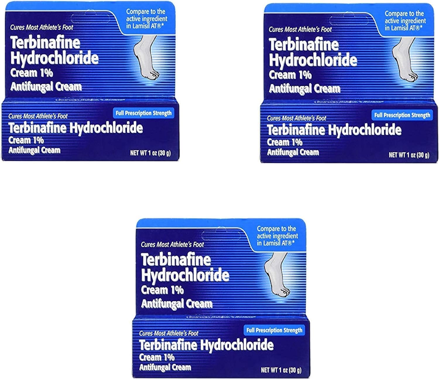 Amazon.com: TARO Terbinafine Hydrochloride AntiFungal Cream 1% (1 oz ...