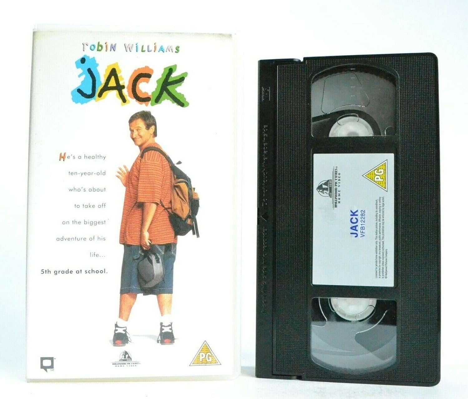 Amazon.com: Jack [VHS] : Robin Williams, Diane Lane, Brian Kerwin ...