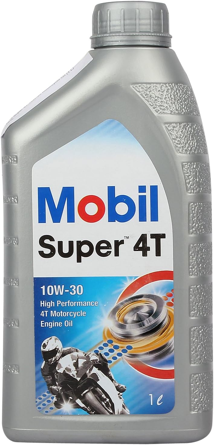 Mobil Super 4T 10W-30 Motorcycle Oil (1 L) : Amazon.in: Car & Motorbike