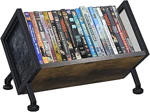 Salajory Étagère de rangement pour DVD avec base de pied - 40 x 28 x 28 ...