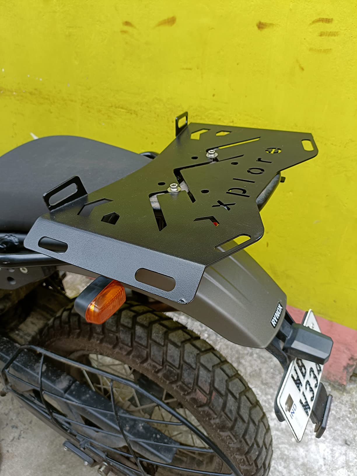 explore Himalayan Rack Plate for Luggage Carrying : Amazon.in: Car ...